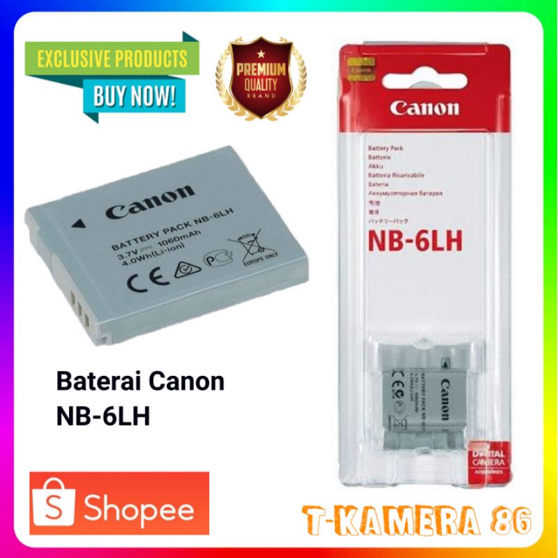 Jual Battery Baterai NB-6LH For Canon SX260 HS, SX280 HS, SX500 IS, S120, SX510 HS, and SX170 IS ...