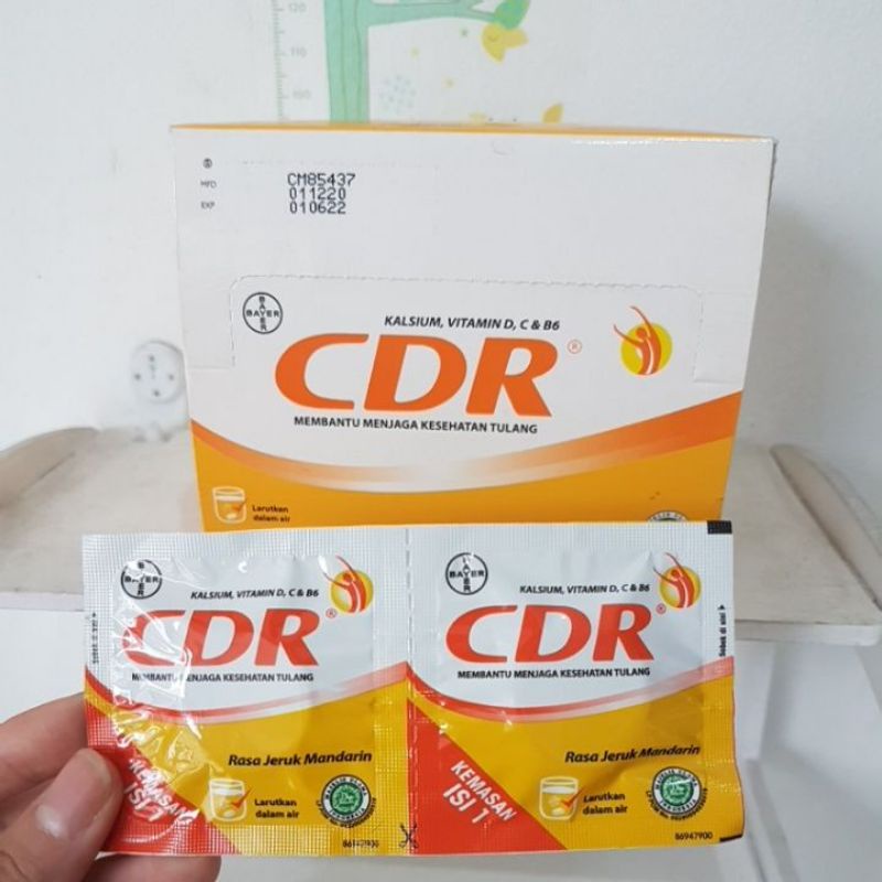 Jual CDR SACHET isi 2 tablet effervescent | Shopee Indonesia