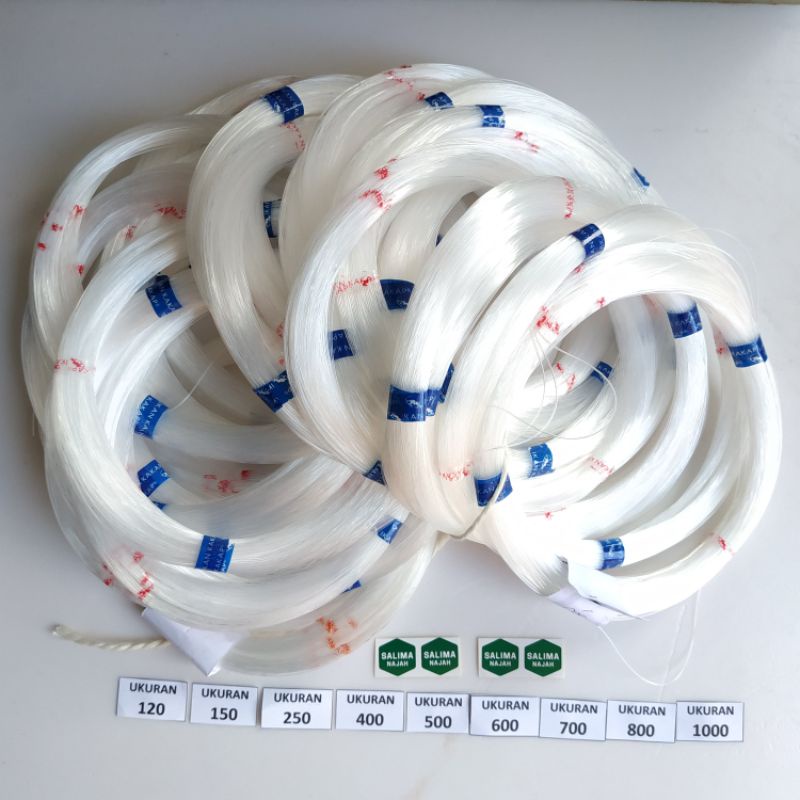 Jual Senar Kenur IKAN KAKAP Asli. Benang Tali Pancing gelang tas ...