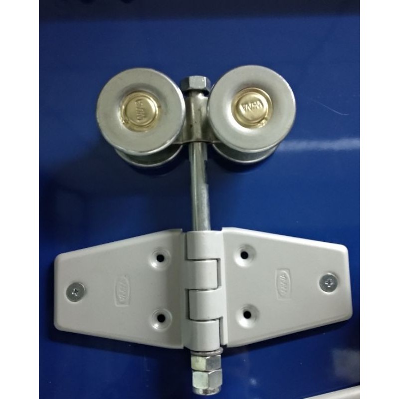 Jual engsel roda atas tengah wina w300 RD 4, roda double pintu garasi ...