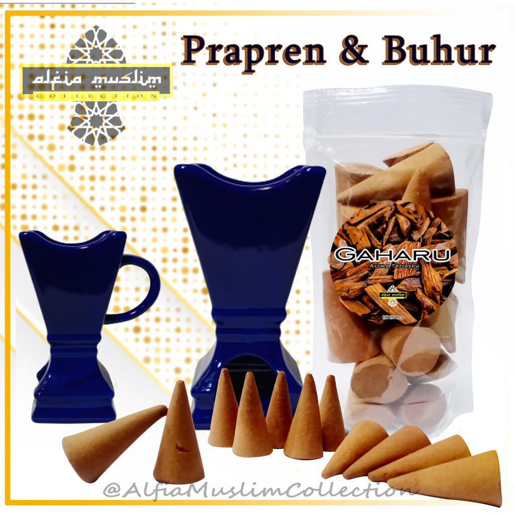 Jual Buhur Bukhur kerucut dan Prapen keramik 1 Paket | Shopee Indonesia