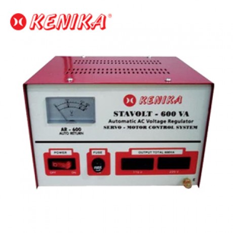 Jual KENIKA STAVOLT 600VA STABILIZER SERVO MOTOR AR 600VA | Shopee ...