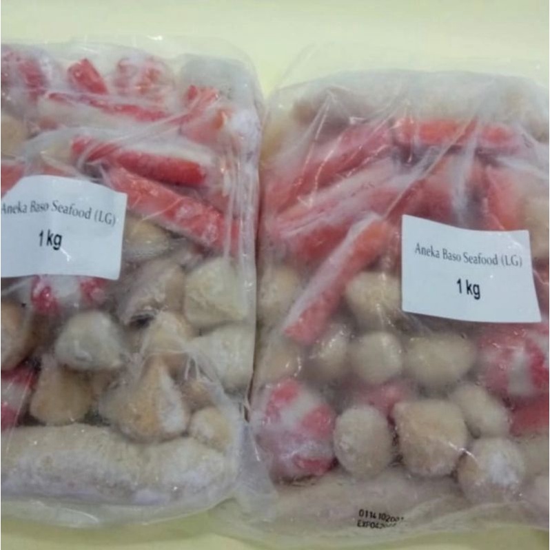 Jual Baso Seafood Campur (Curah seperti Cedea) 500gram | Shopee Indonesia