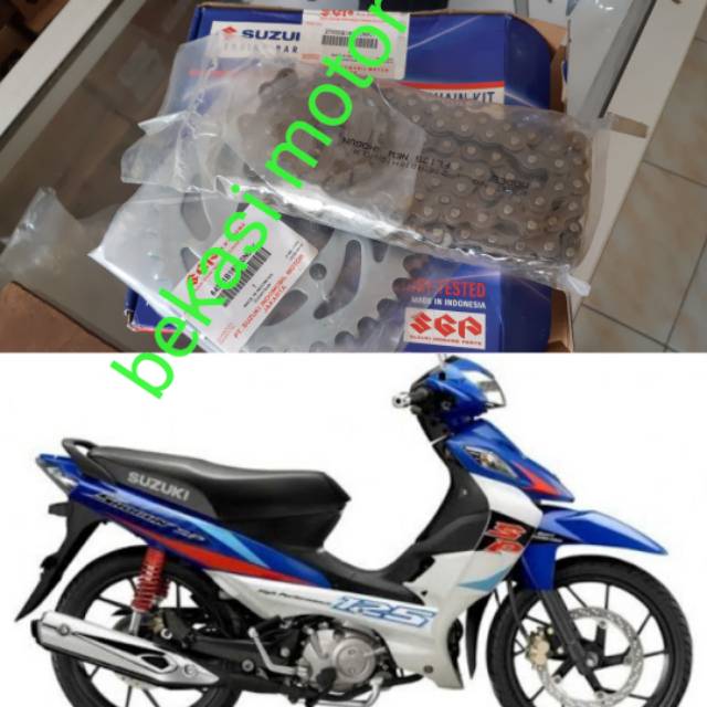 Jual 27000-16H10-KIT gear set girset depan belakang rantai gearset ...
