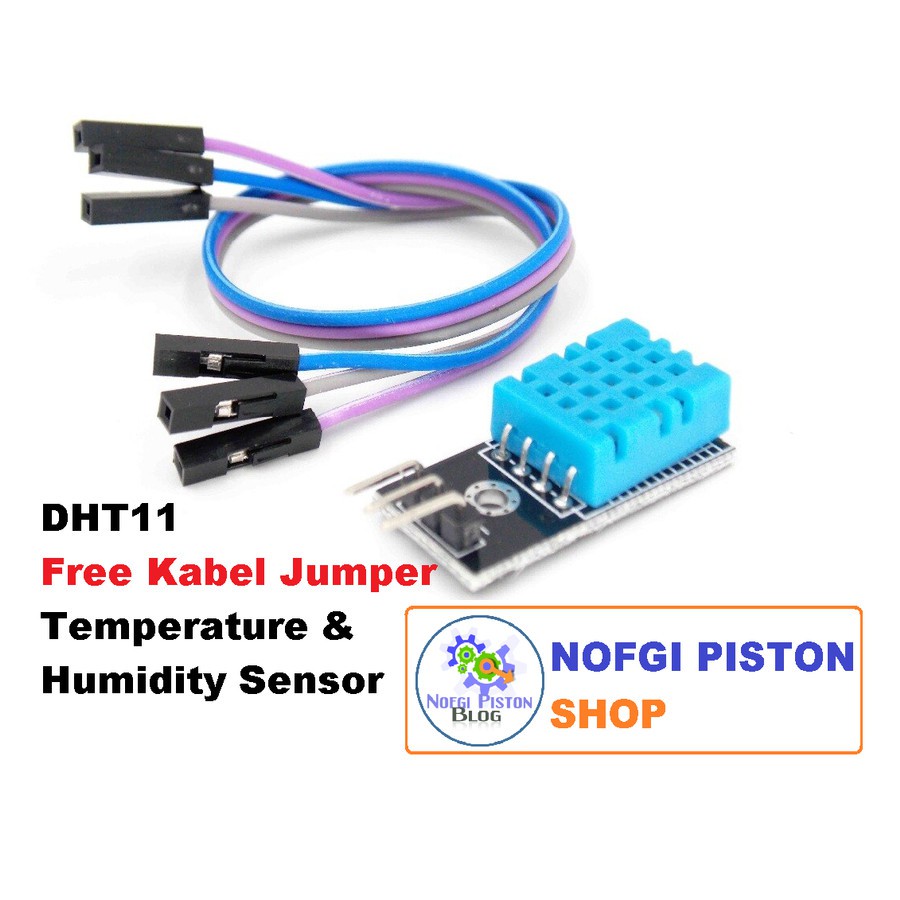 Jual DHT 11 Sensor Suhu dan Kelembapan Udara DHT11 Temperatur ...