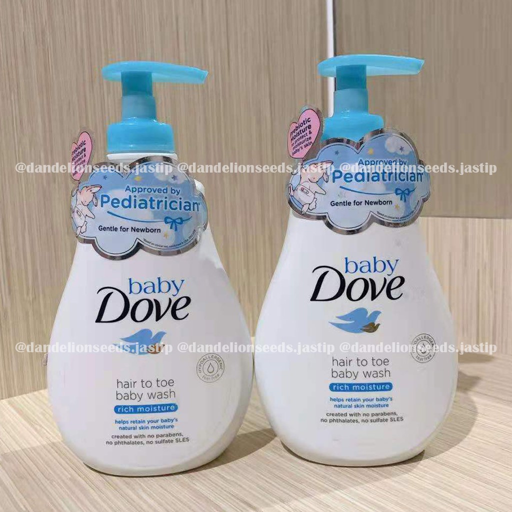 Jual Baby DOVE rich moisture head to toe wash UNILEVER SINGAPORE ...