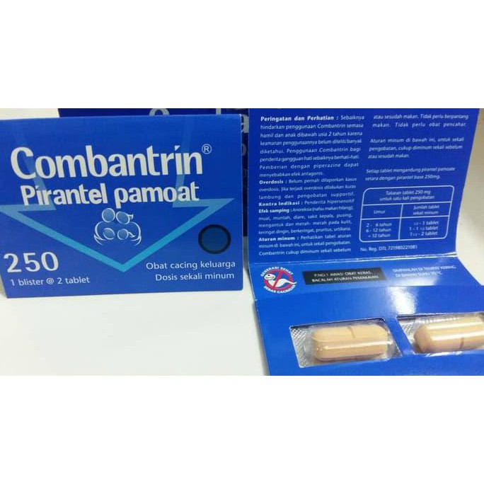 Jual Combantrin obat cacing tablet | Shopee Indonesia