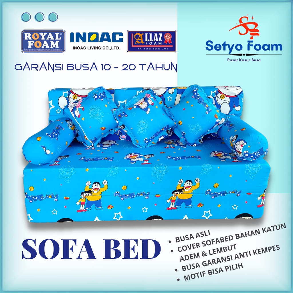 Jual SOFABED Inoac eon d23, royal d23, allaz d24 asli bergaransi 10 ...