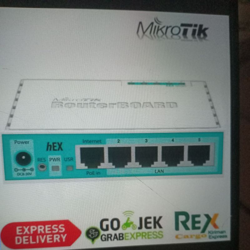 Jual Mikrotik RouterBoard RB750Gr3 hEX 5 Port Gigabit | Shopee Indonesia