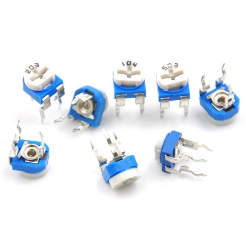 Jual VR 065 100K 100 Kilo ohm WH06-2 variable resistor trimpot rm065 rm ...