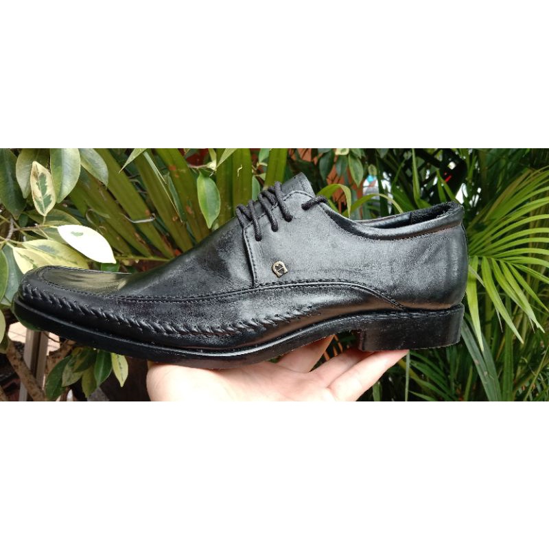 Jual SEPATU PANTOFLE AIGNER KULIT ASLI 100% || SEPATU FORMAL /KERJA ...