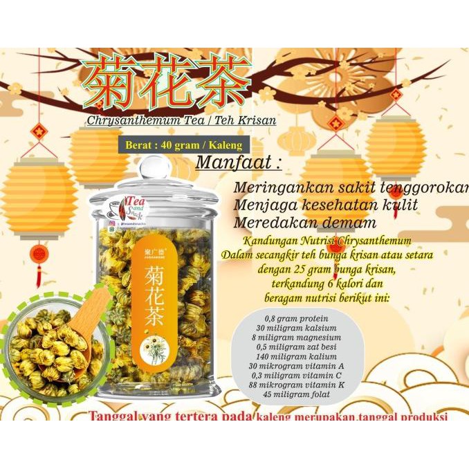 Jual Jual Chrysanthemum Tea [Kaleng Beling] Teh | Shopee Indonesia