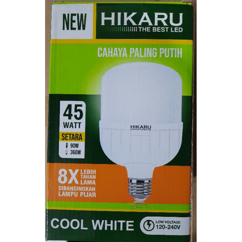 Jual Lampu LED HIKARU 45w 45 watt Capsul LED | Shopee Indonesia
