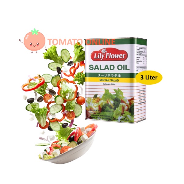 Jual Lily Flower Flowers / Minyak Salad Oil / 3 Liter ltr L / 3Liter ...