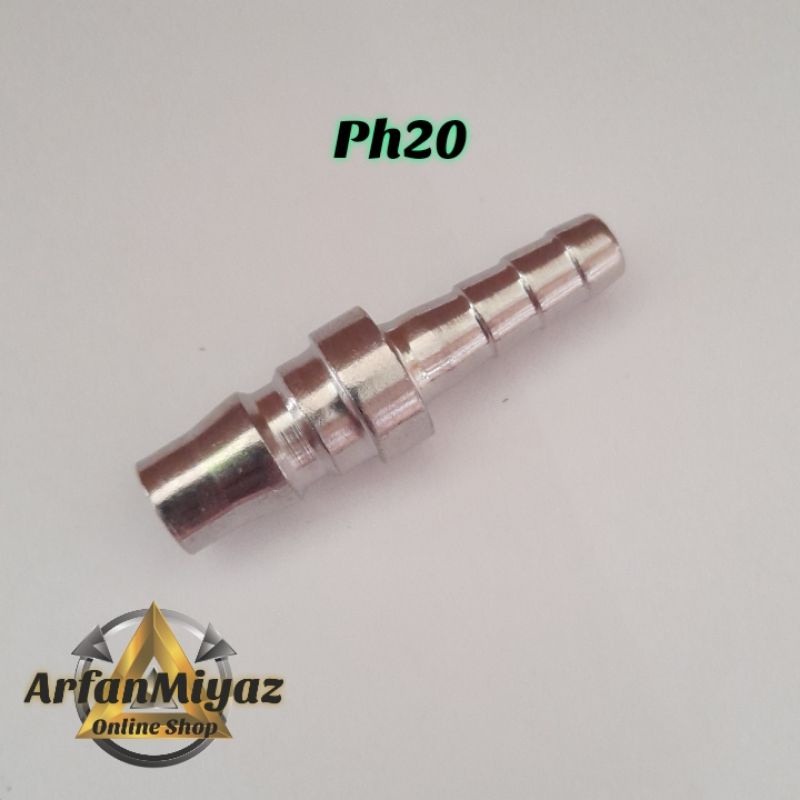Jual Quick Coupler Male Dan Female 1/4 Sambungan Selang Angin Kompresor ...
