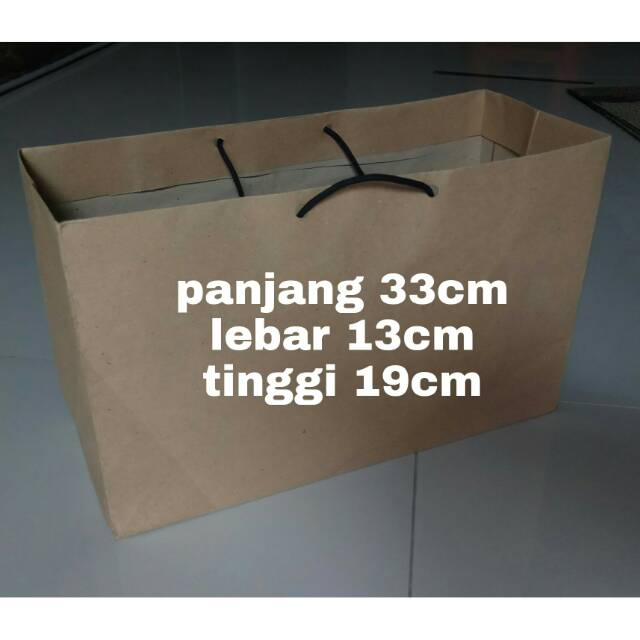 Jual Paperbag landscape L | Shopee Indonesia