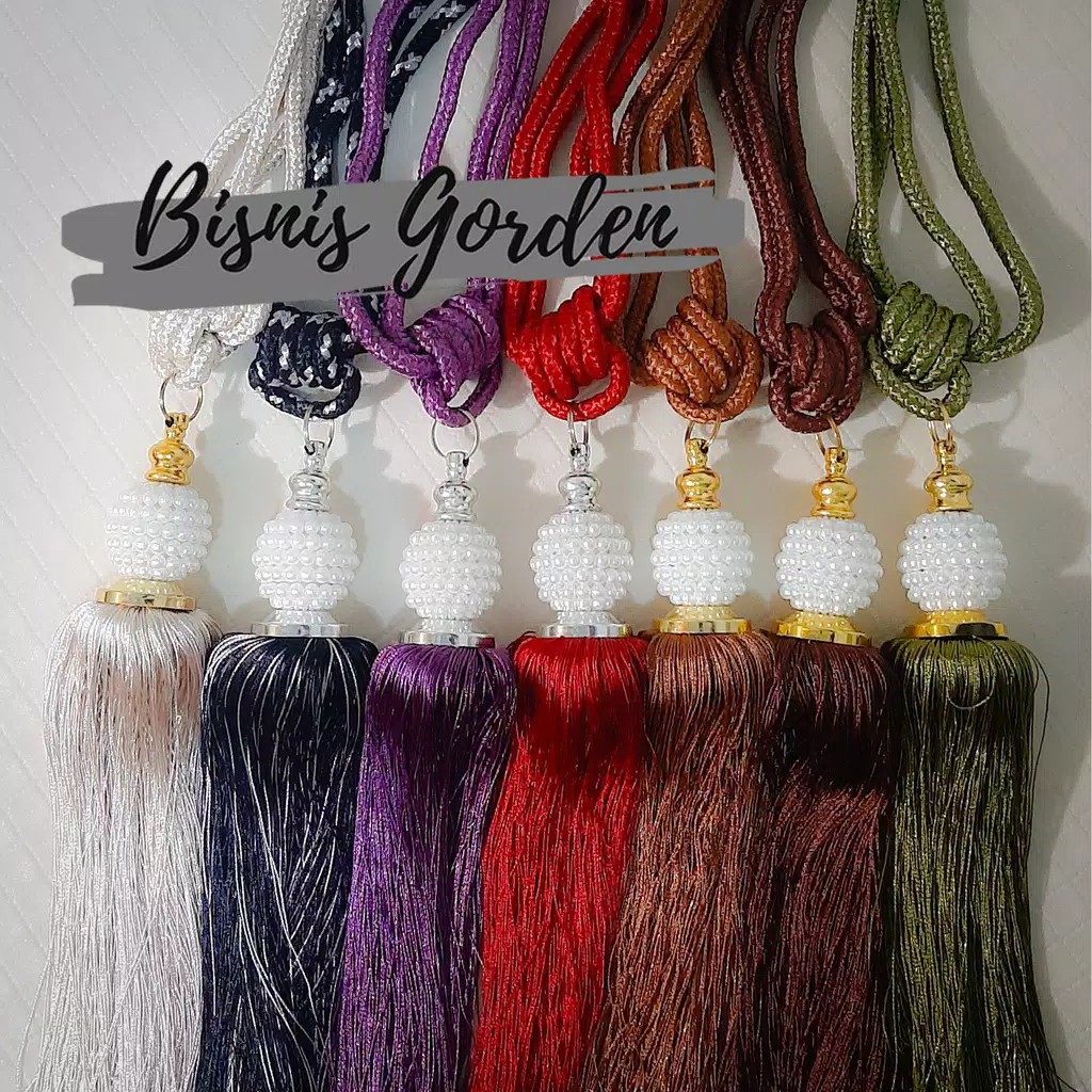Jual TALI GORDEN / TASELL / RUMBAI MUTIARA CANTIK KORDEN GORDYN HORDENG ...