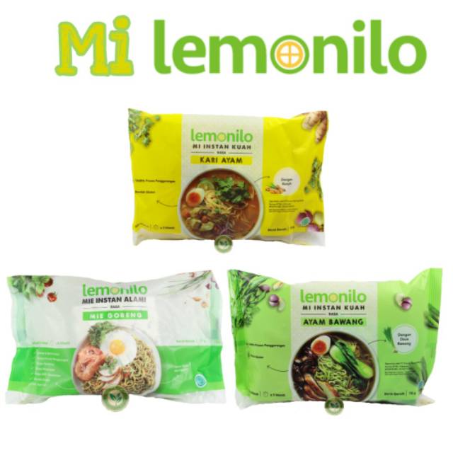 Jual LEMONILO Mie Instant Sehat ED AGUSTUS 2021 | Shopee Indonesia