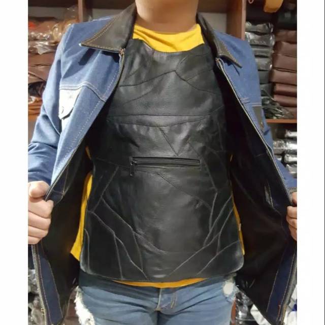 Jual Rompi motor kulit | Shopee Indonesia
