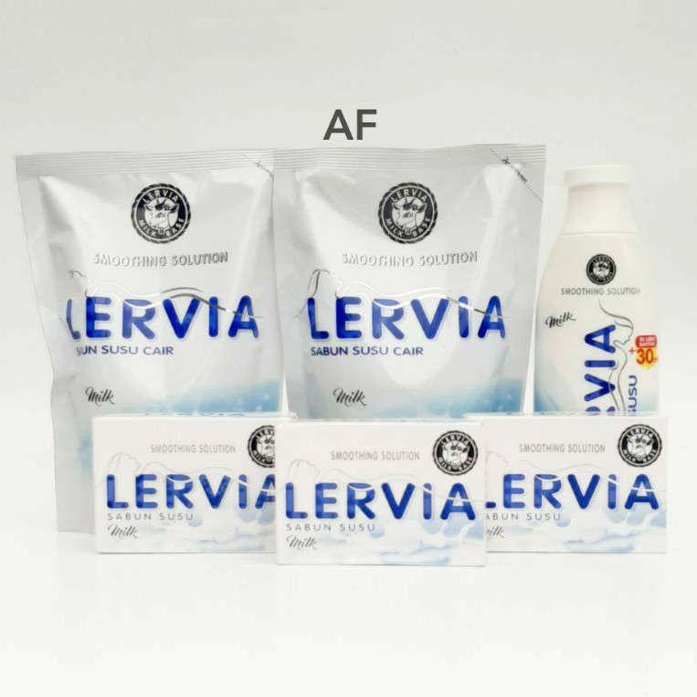 Jual Paket Lervia Milk Series | Shopee Indonesia
