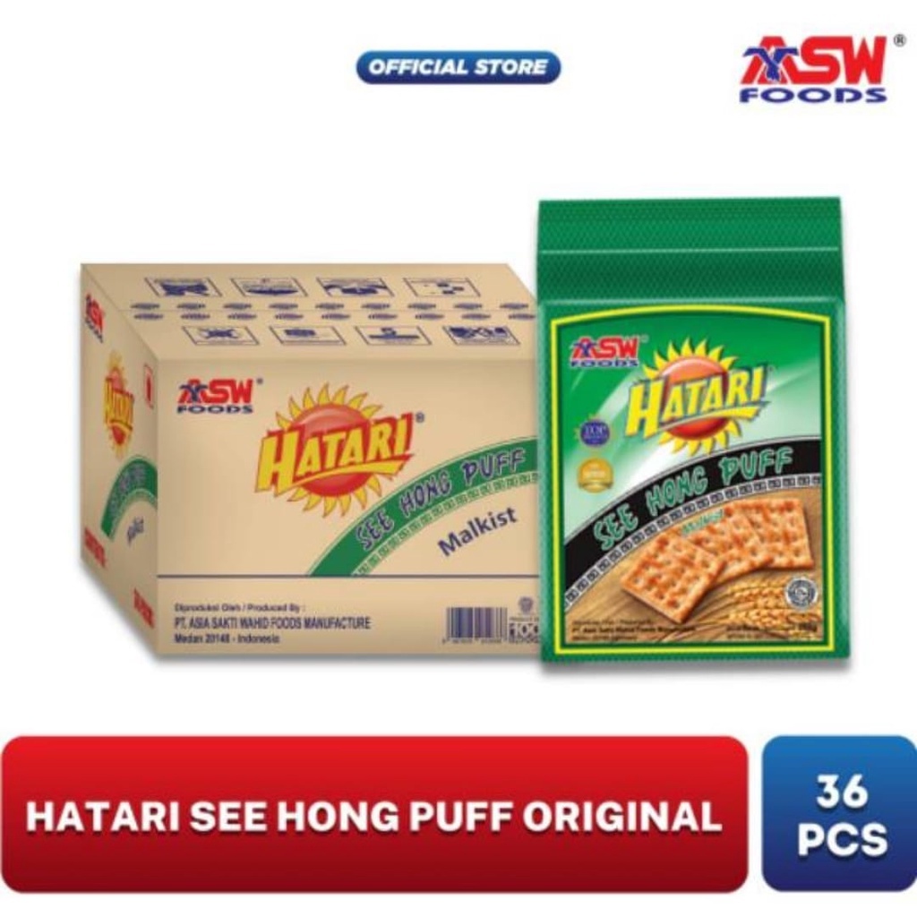 Jual Hatari See Hong Puff Original 1 Dus Isi 36x260 gram | Shopee Indonesia