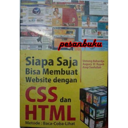 Jual Buku Siapa Saja Bisa Membuat Website dengan CSS dan HTML Untung Rahardja | Shopee Indonesia