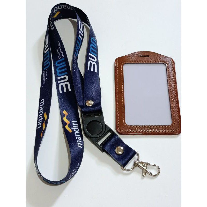 Jual tali id card / lanyard MANDIRI BUMN READY | Shopee Indonesia