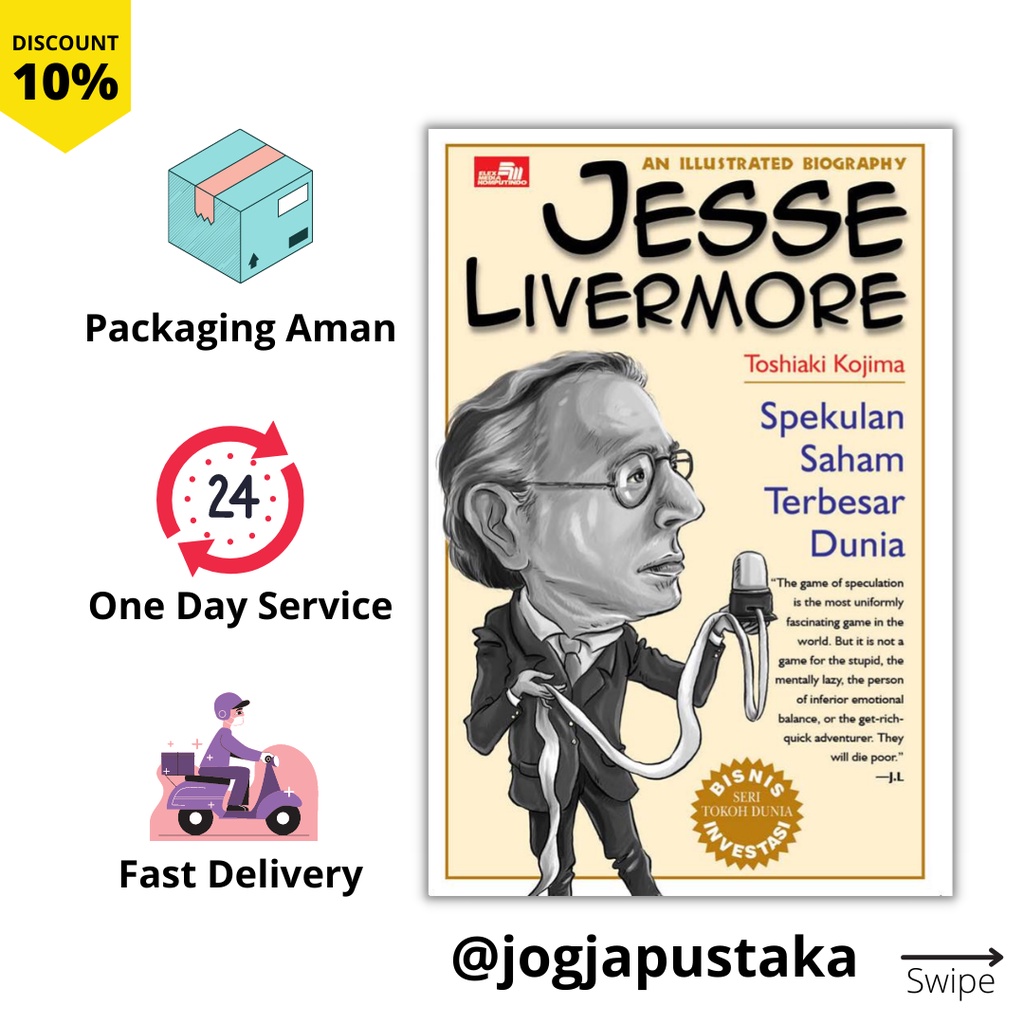 Jual Buku An Illustrated Biography: Jesse Livermore - Toshiaki Kojima | Shopee Indonesia