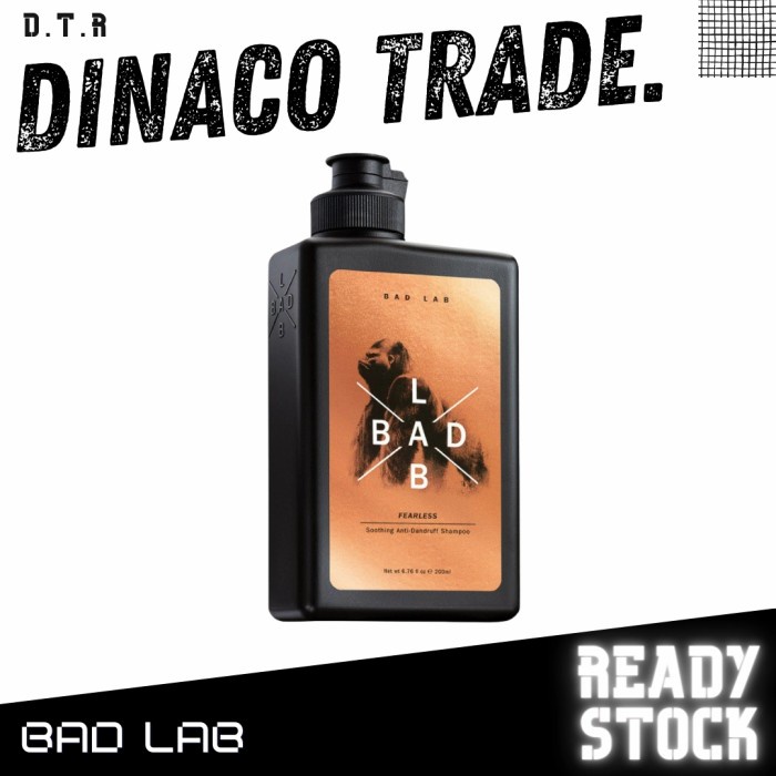 Jual Bad Lab Fearless Soothing Anti Dandruff Shampoo | Shopee Indonesia