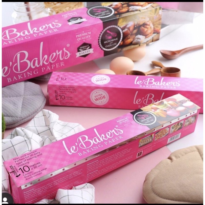 Jual Le Bakers Baking Paper 30 cm Kertas Panggang Roti kertas minyak ...