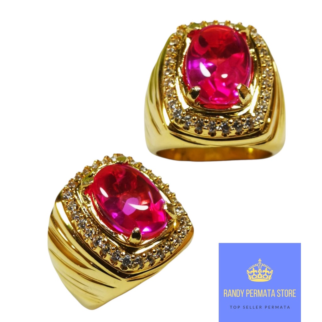 Jual Batu Permata Siam Bangkok Pink Rose Full Naik Kekerasan Garansi ...