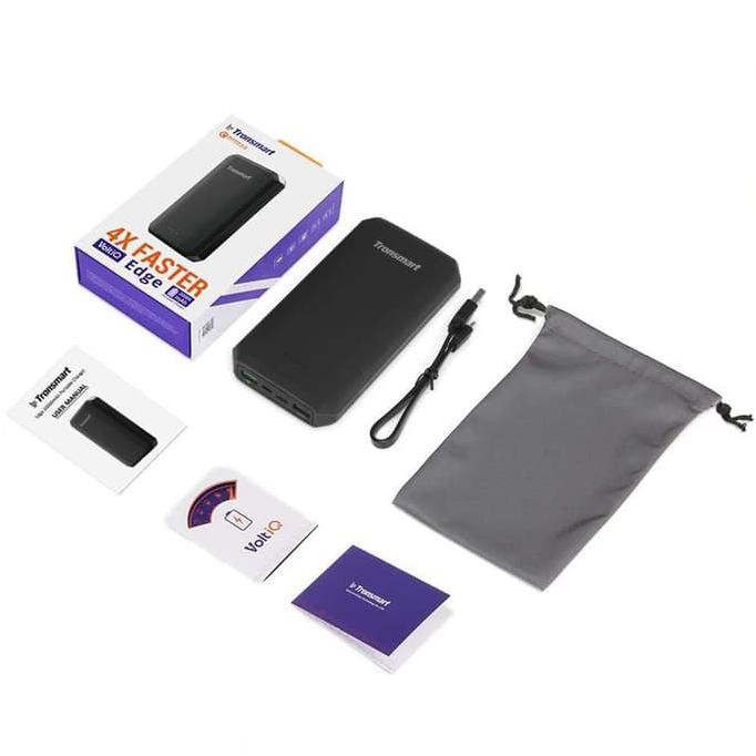 Jual Ini Power Bank Tronsmart Edge 20000Mah Qc 3.0 + Voltiq + Huawei ...