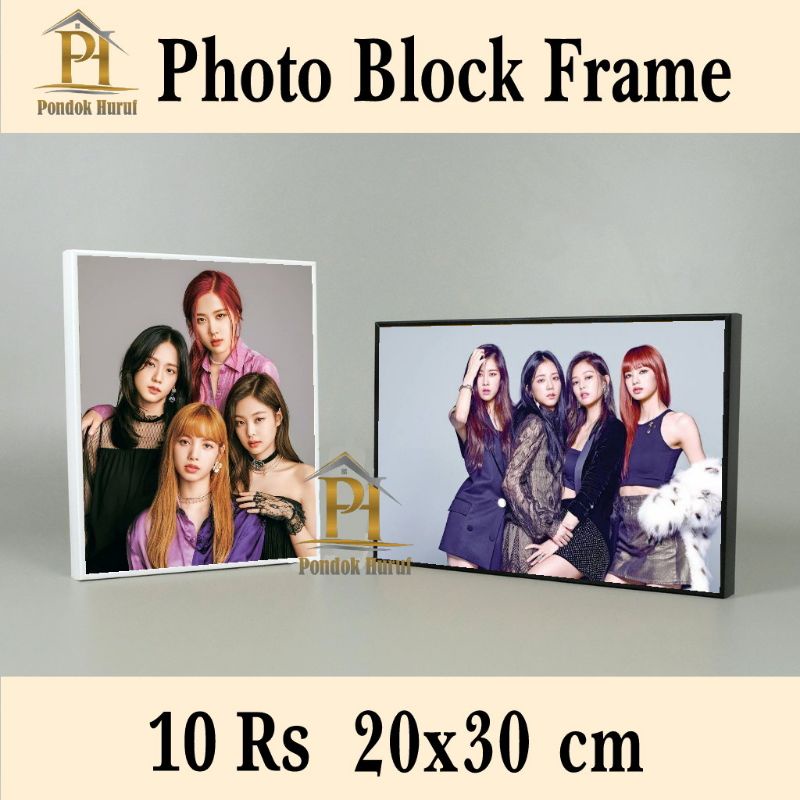 Jual Paket Cetak 20x30 Frame Photo Block - Foto Block | Shopee Indonesia