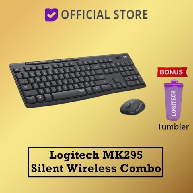 Jual Logitech MK295 Silent Wirelles Combo Keyboard + Mouse Bundle ...