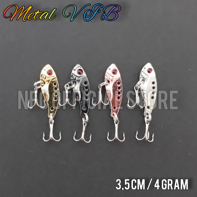 Jual Lure Metal VIB Vibrax vibration 3,5cm / 4 gram dengan warna dan action Killer | Shopee ...
