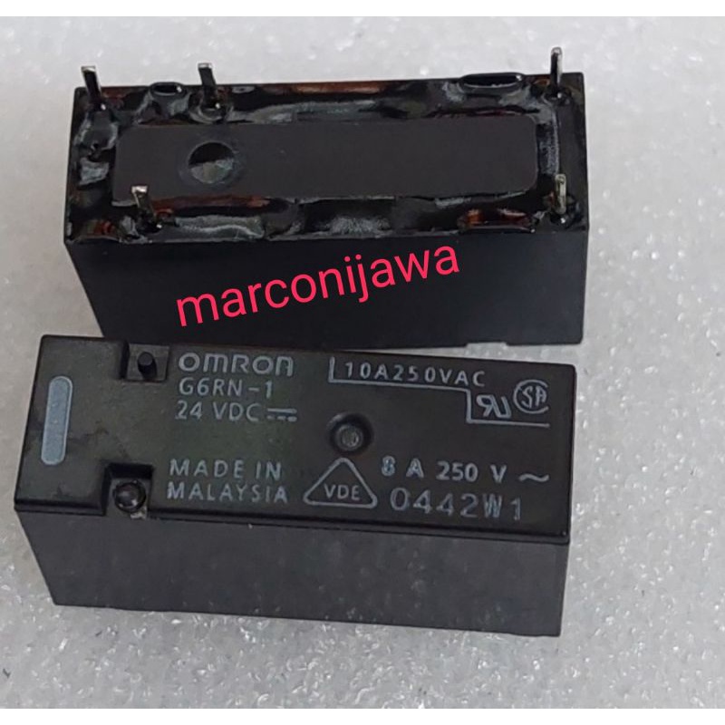 Jual Relay G6RN-1 24Vdc 8A 250V 5pin omron | Shopee Indonesia