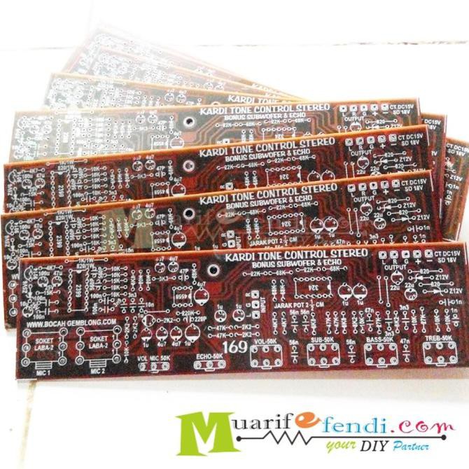 Jual PCB TONE CONTROL STEREO PLUS MIC ECHO PT2399 TOP !!! | Shopee ...