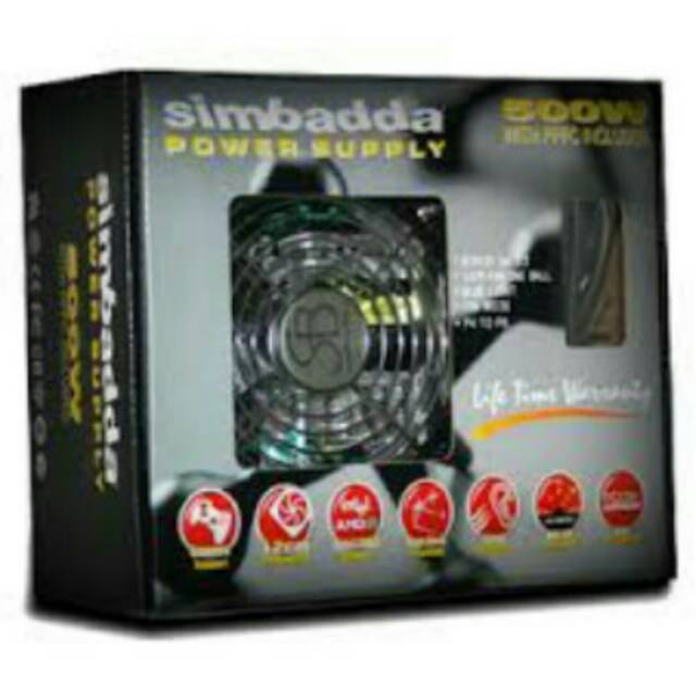 Jual power supply unit psu simbadda 500w original | Shopee Indonesia