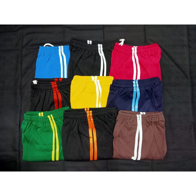 Jual celana panjang Trening Part 1 PILIHAN WARNA (Hitam 3 Lis/Hijau 2 ...