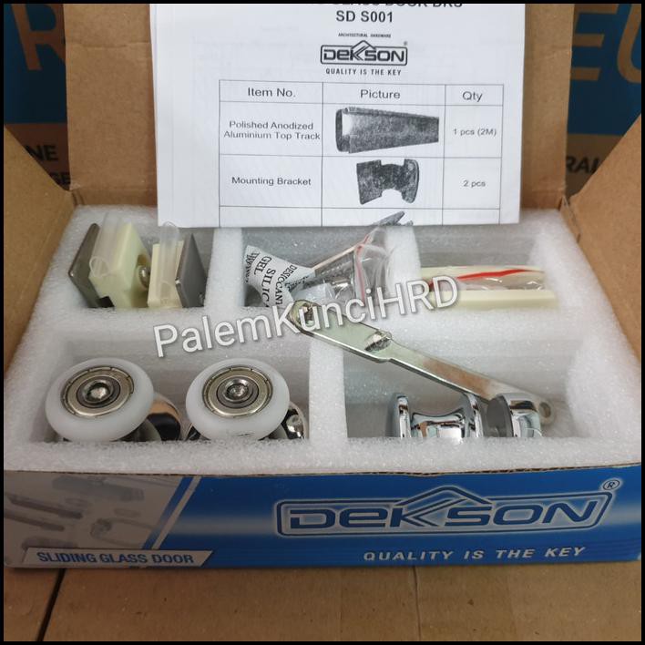 Jual New Arrival - Rel Sliding Pintu Kaca Shower Screen Dekson Sd 001 ...