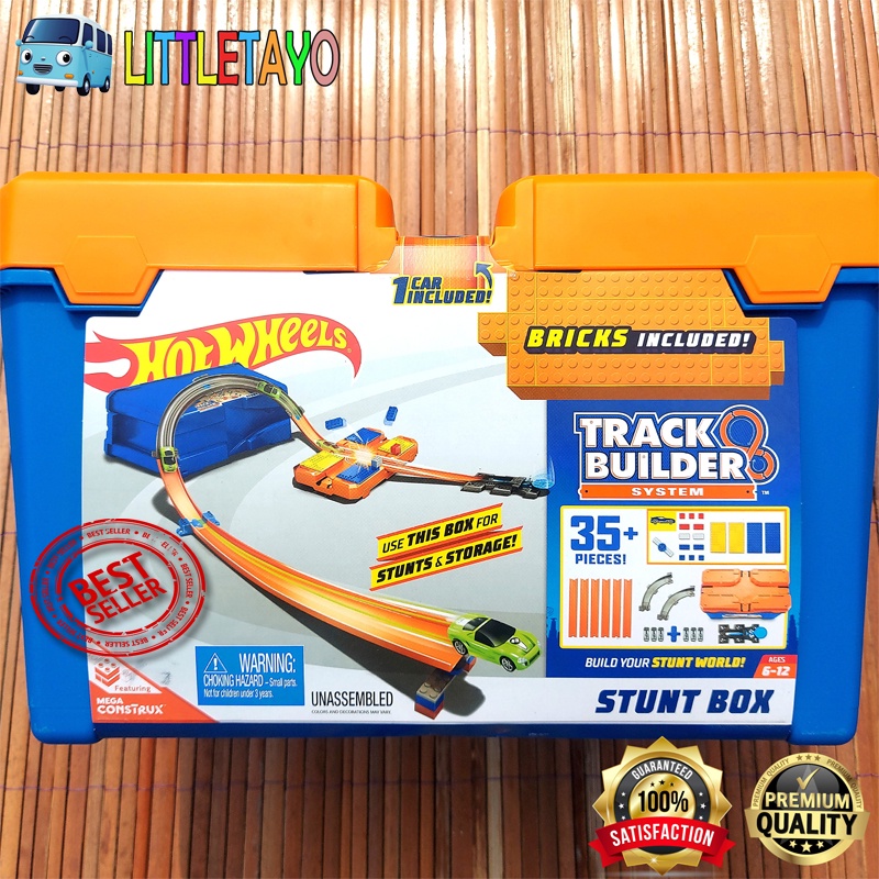 Jual HOTWHEELS STUNT BOX TRACK SET PLAY SET TRACK BUILDER SYSTEM ...