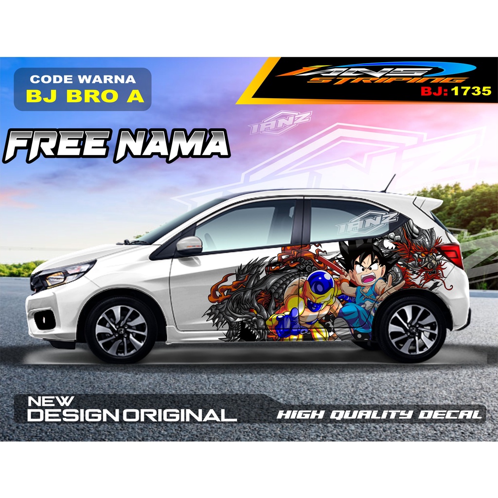 Jual DECAL MOBIL MOBIL BRIO / STIKER MOBIL HONDA JAZZ / VARIASI STIKER ...