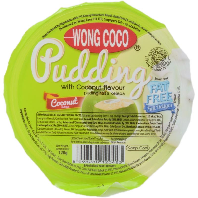 Jual WONG COCO Puding Kelapa 120g | Shopee Indonesia