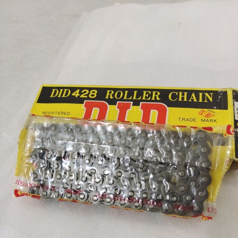 Jual Rantai Roda Roller Chain Rantai Sprocket DID 428 RB - 100 L Daido ...