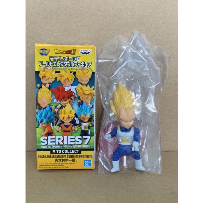 Jual Dragon Ball Super Saiyan God WCF Series 7 Vegeta MISP | Shopee Indonesia