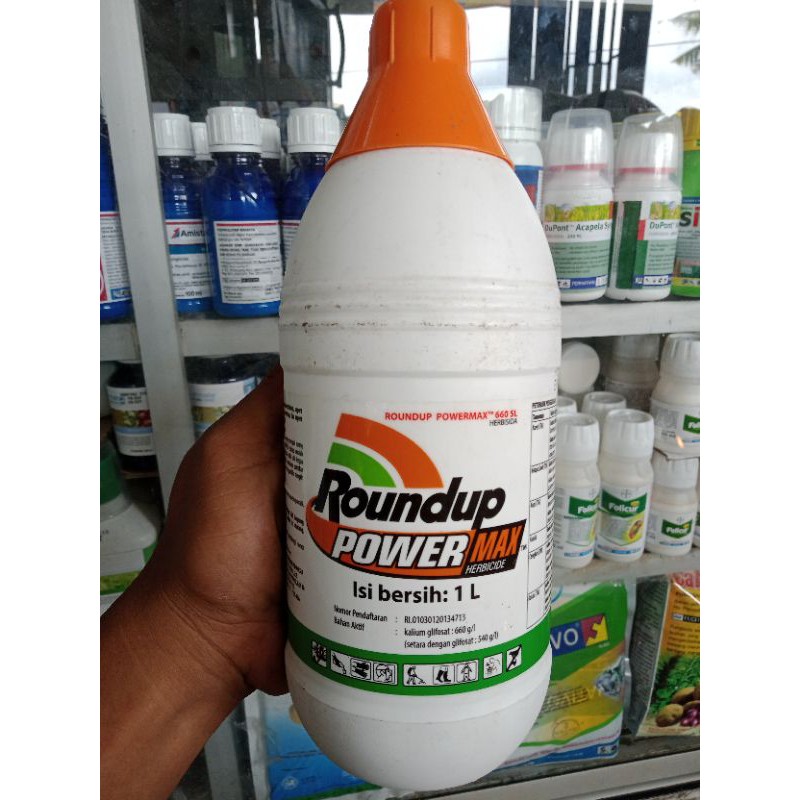 Jual HERBISIDA ROUNDUP POWER MAX 660SL 1 LITER | Shopee Indonesia