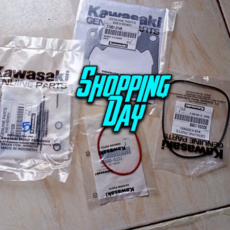 Jual Paking blok sill seal blok head piston ninja r ninja rr ninja ss ORIGINAL | Shopee Indonesia