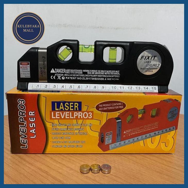 Jual Laser Waterpass Digital Level Measure Tape Aligner Ruler Level ...