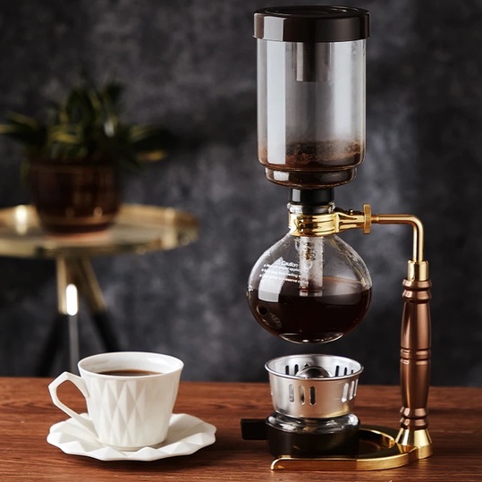 Jual Syphon Coffee Maker Japanese Style Espresso Filter Siphon Kopi 5 ...