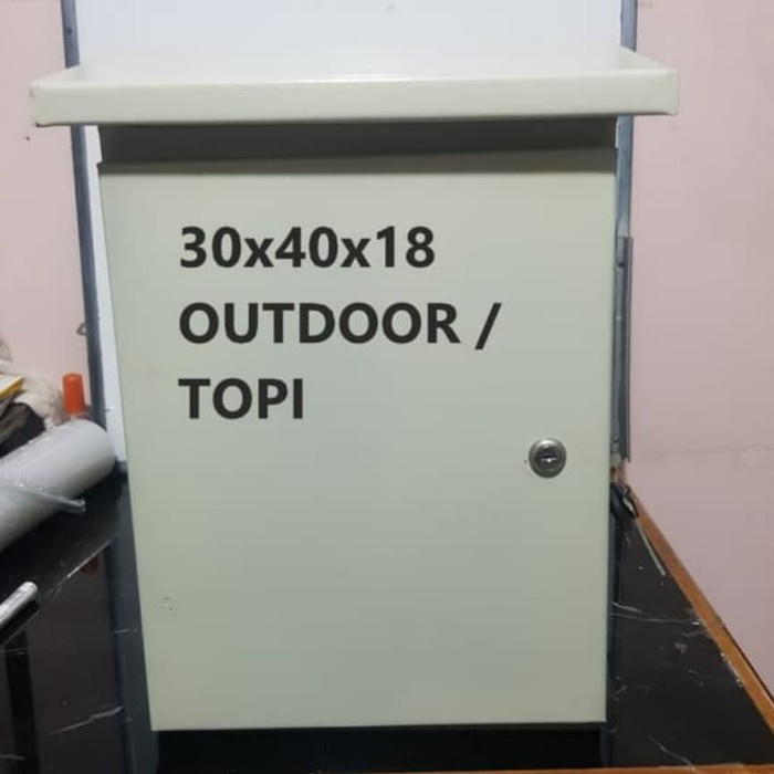 Jual Topi Outdor - Box Panel Listrik 30X40 Topi + Rel Mcb / Box Panel ...